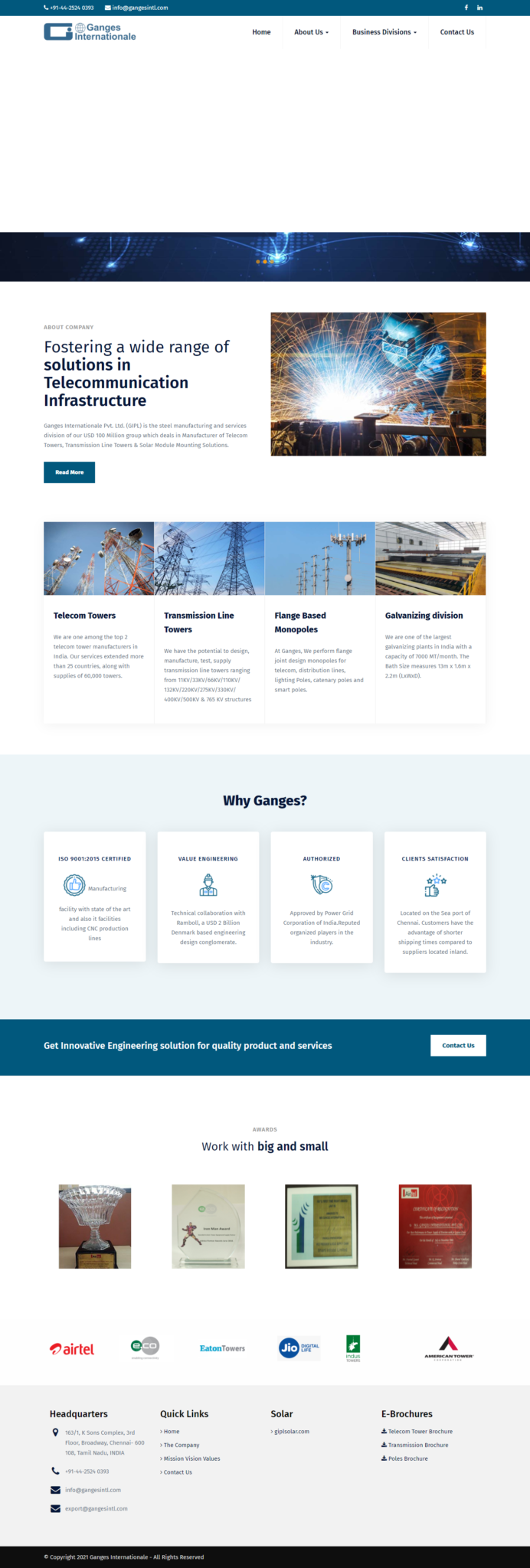 Ganges Internationale - Spidergems